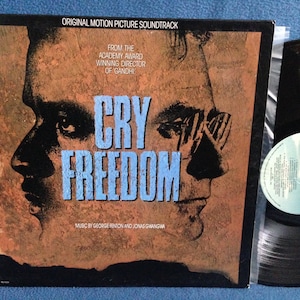 Vintage, "cry Freedom", Original Motion Picture Soundtrack, Vinyl LP ...