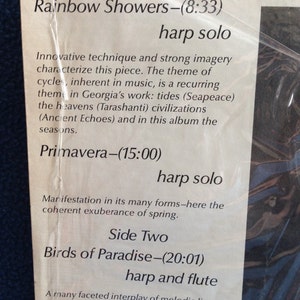 Vintage, Georgia Kelly birds of Paradise, Vinyl LP, Record Album, in ...