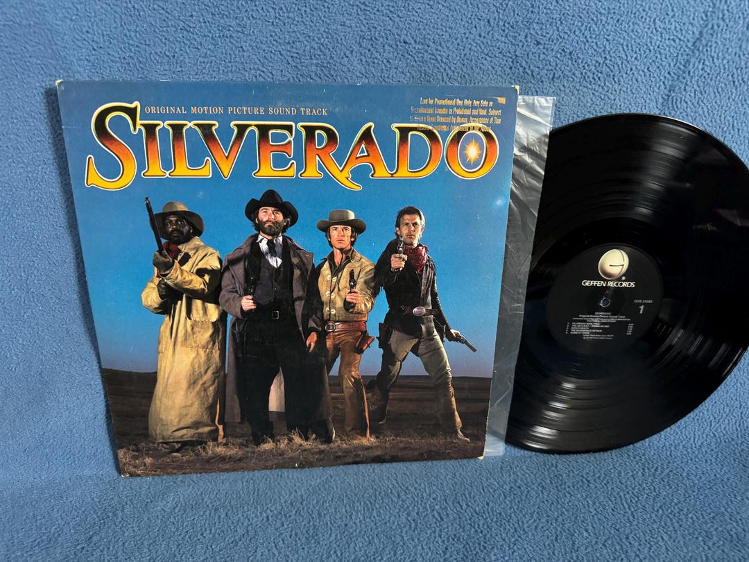 Vintage, "silverado" Original Soundtrack, Vinyl LP Record, Bruce ...
