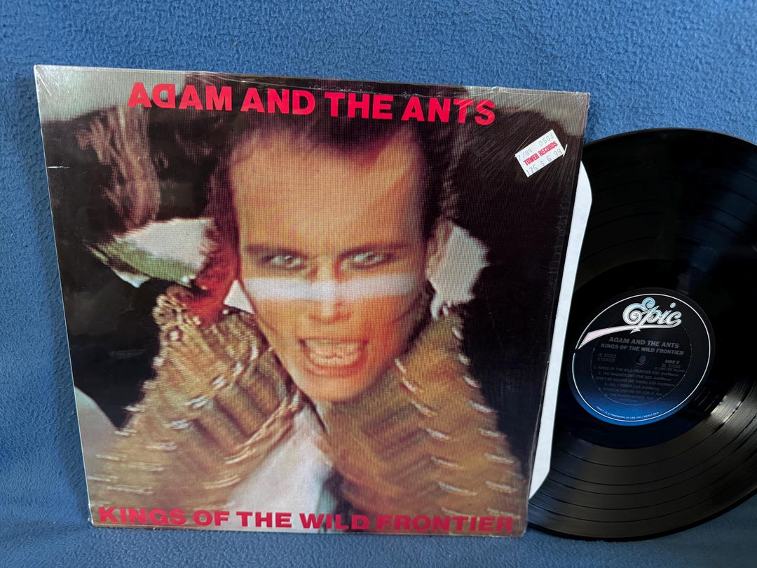 Vintage, Adam and the Ants kings of the Wild Frontier Vinyl LP Record Album, Dog Eat Dog ...
