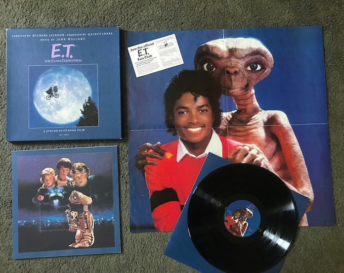 RARE Vintage e.t. Original Soundtrack Story | Etsy