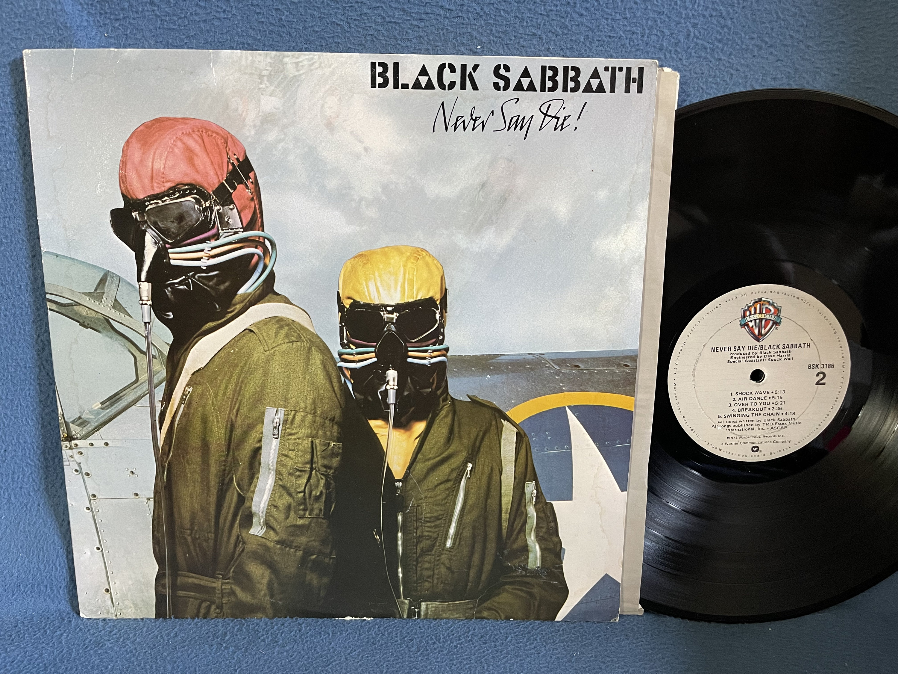 Black Sabbath Never Say Die Cover