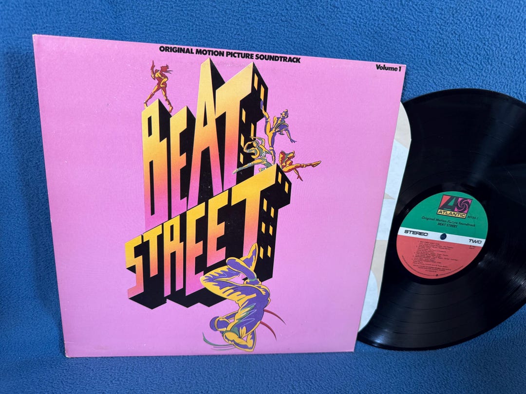 RARE Vintage "beat Street" Original Soundtrack, Vinyl LP Record Album ...