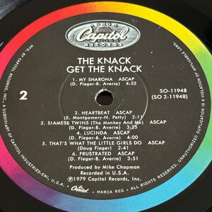 Vintage, the Knack - "get the Knack", Vinyl LP Record Album, Shrink ...