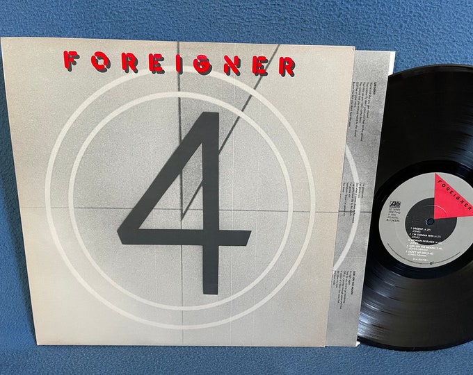 Vintage Foreigner foreigner 4 Vinyl LP Record - Etsy