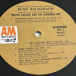 Vintage, Butch Cassidy and the Sundance Kid, "original Motion Picture ...
