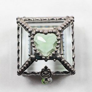 Birth Stone Ring Box Engagement Ring Box Presentation Box - Etsy