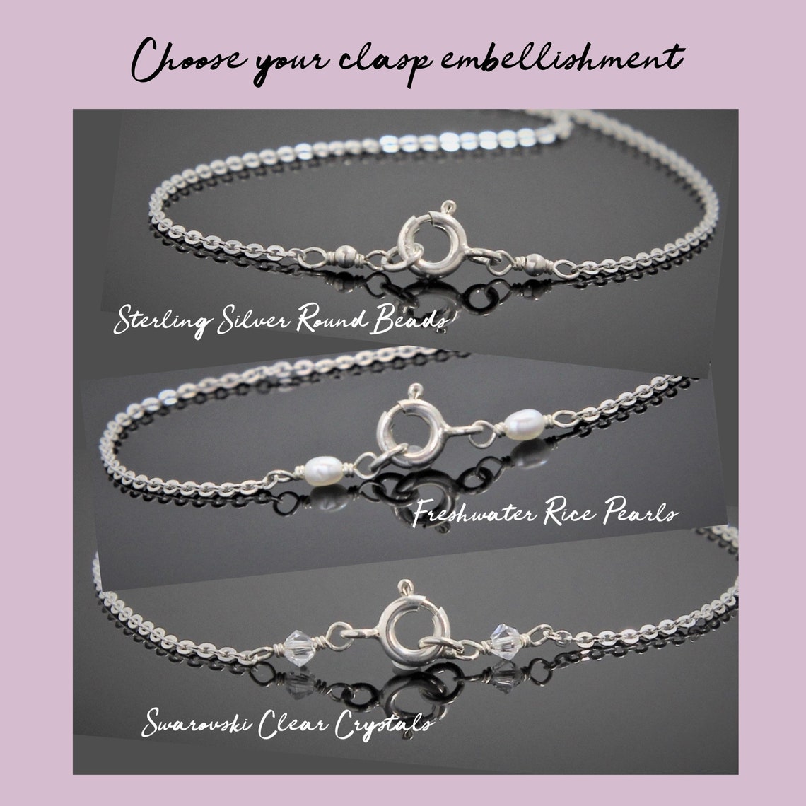 THREE Circle Necklace-sterling Silver, Eternity Circle Necklace ...
