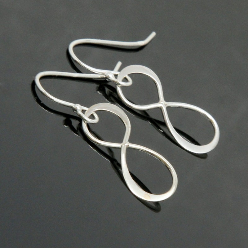 Infinity Earring - Etsy