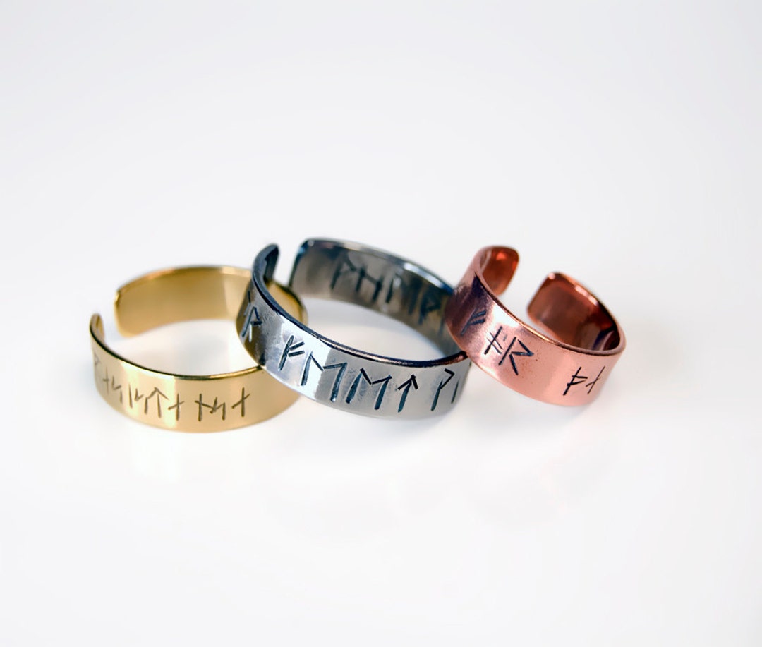 Made to Order Rune Ring - Etsy UK