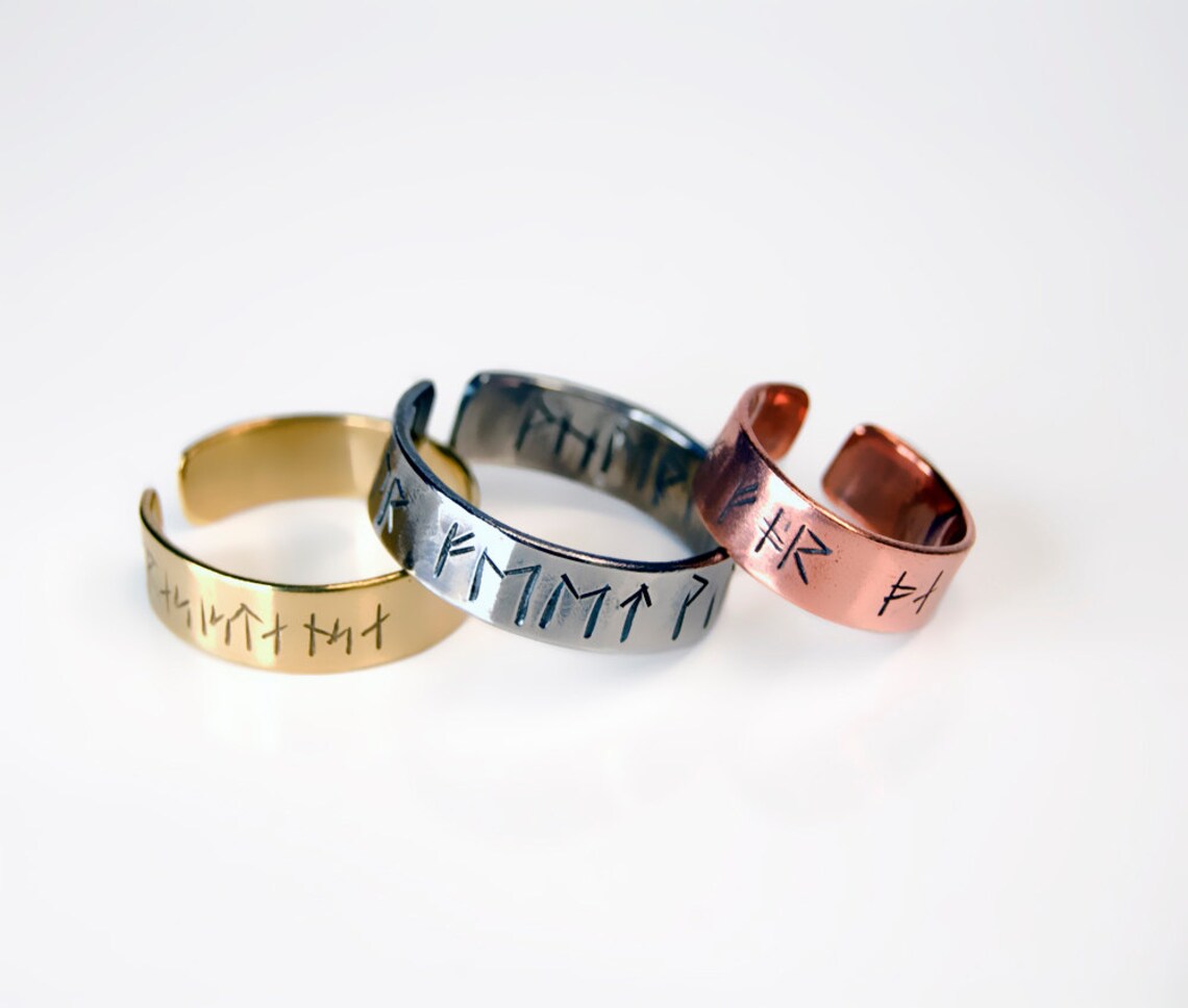 Made to Order Rune Ring - Etsy