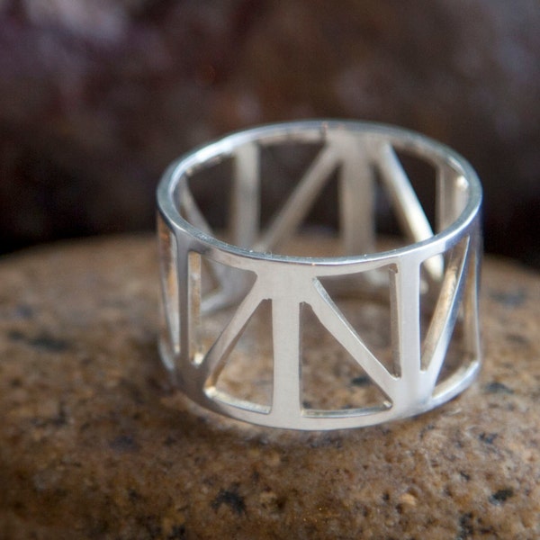 Cut Out Ring - Etsy