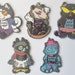 Garbage Goth Pin Punk Animals Enamel Pins - Etsy