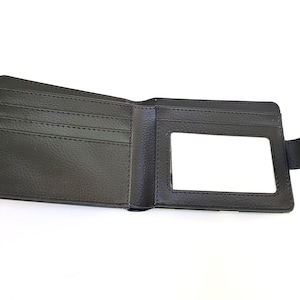 Trash Royalty Raccoon Wallet - Double Sided - Wallet With ID Window ...