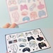 Controller Sticker Sheet - Etsy