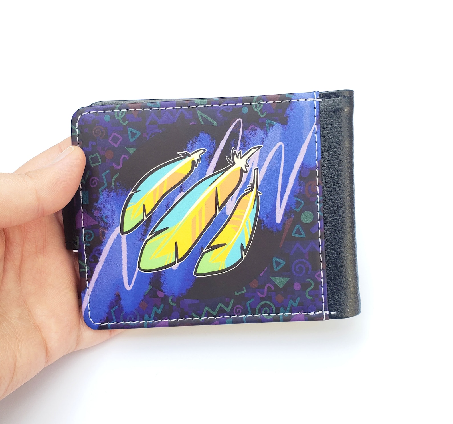 Rad Bird Wallet Double Sided Wallet With ID Window - Etsy