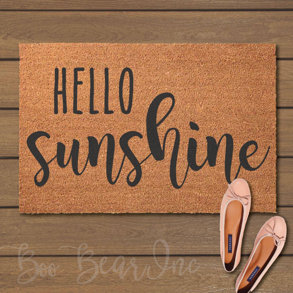 Hello Sunshine Doormat Welcome Mats Fun Doormats - Etsy
