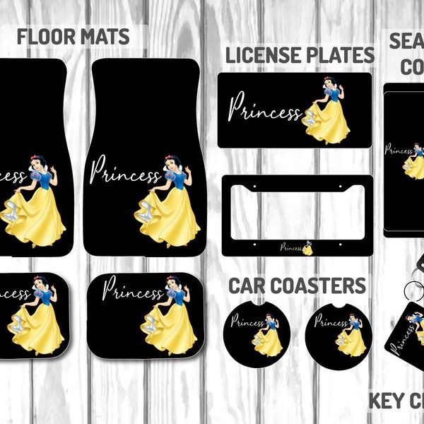 Snow White Car Accessories - Etsy