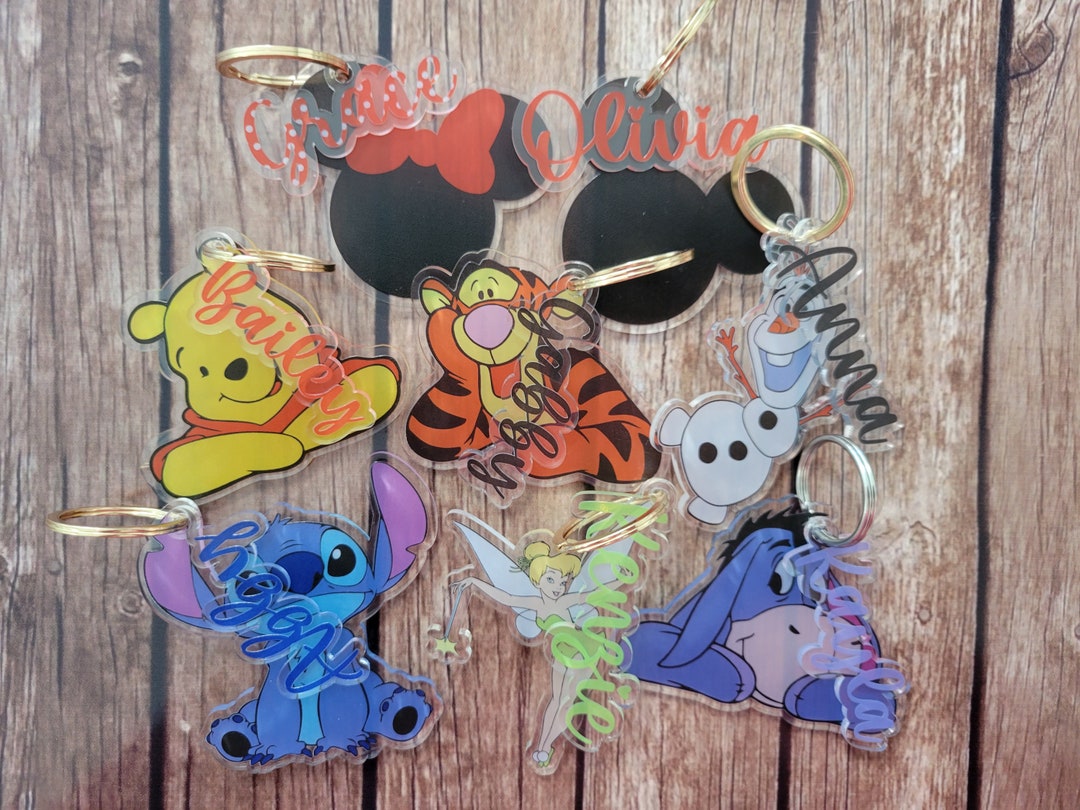 Custom Acrylic Keychain - Character Diecut Acrylic Keychain ...