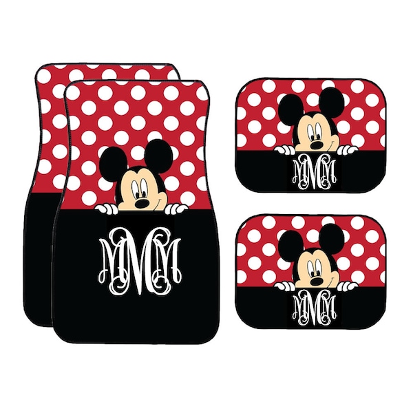 Mickey Car Mats - Etsy
