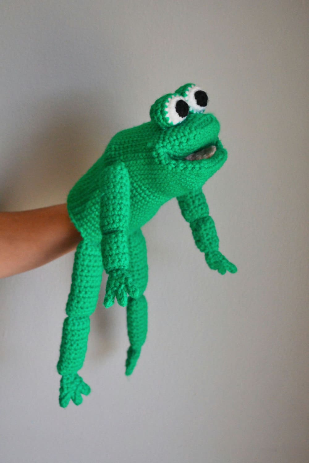 Crochet Frog Puppet Pattern - Etsy