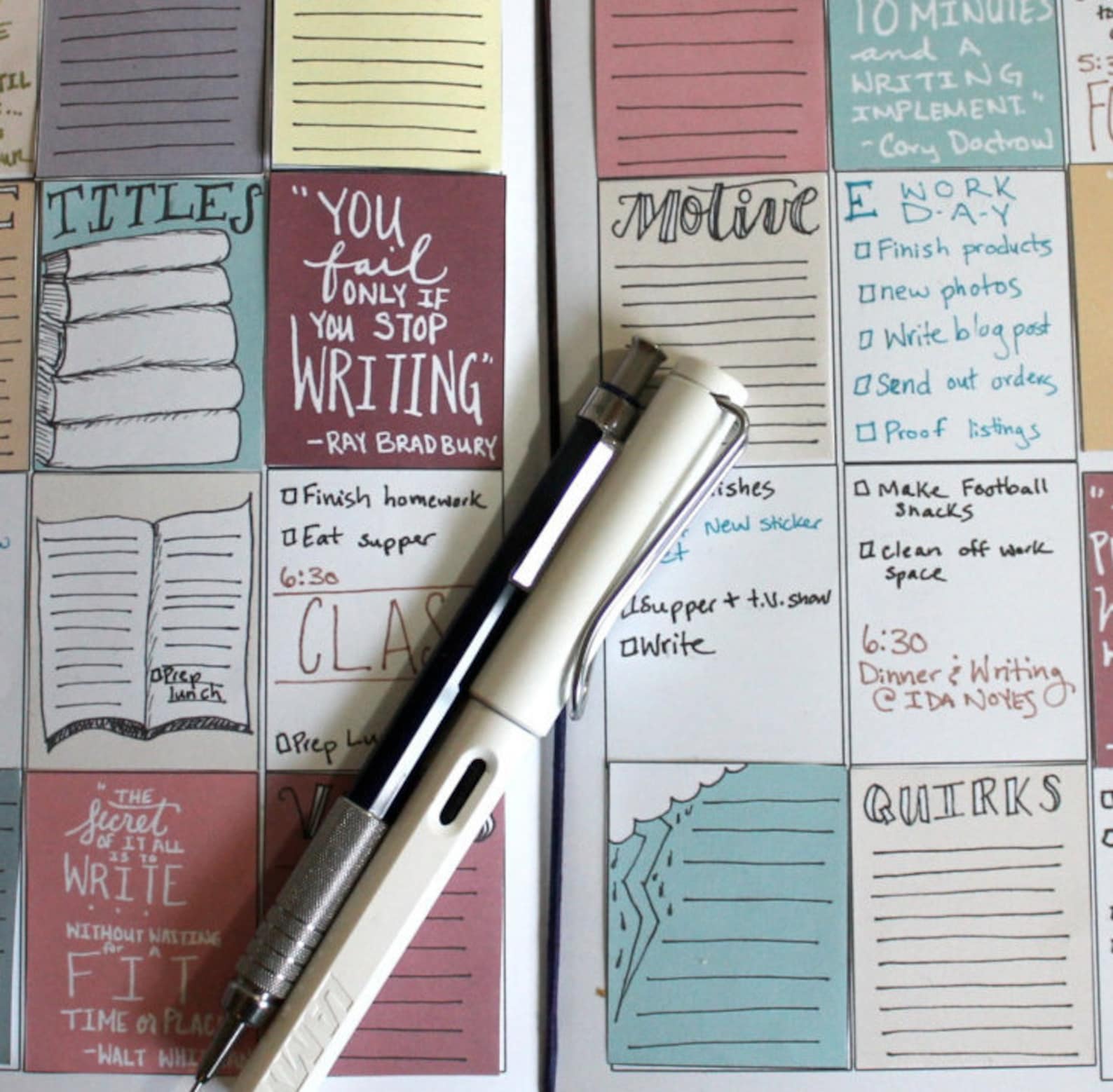 Character Writing Prompt Stickers **instant Download** Perfect for Your ...