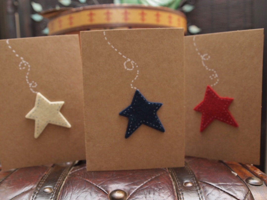Note Card Star Set (6) - Etsy
