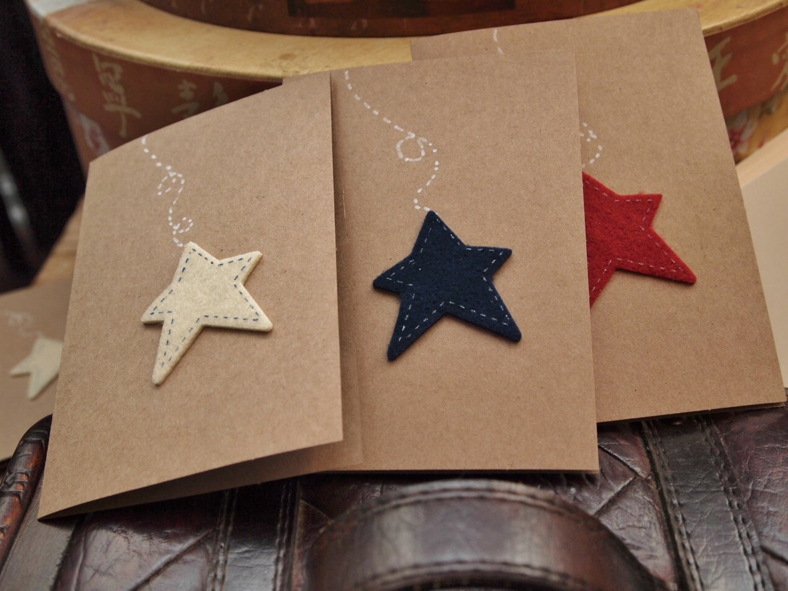 Note Card Star Set (6) - Etsy