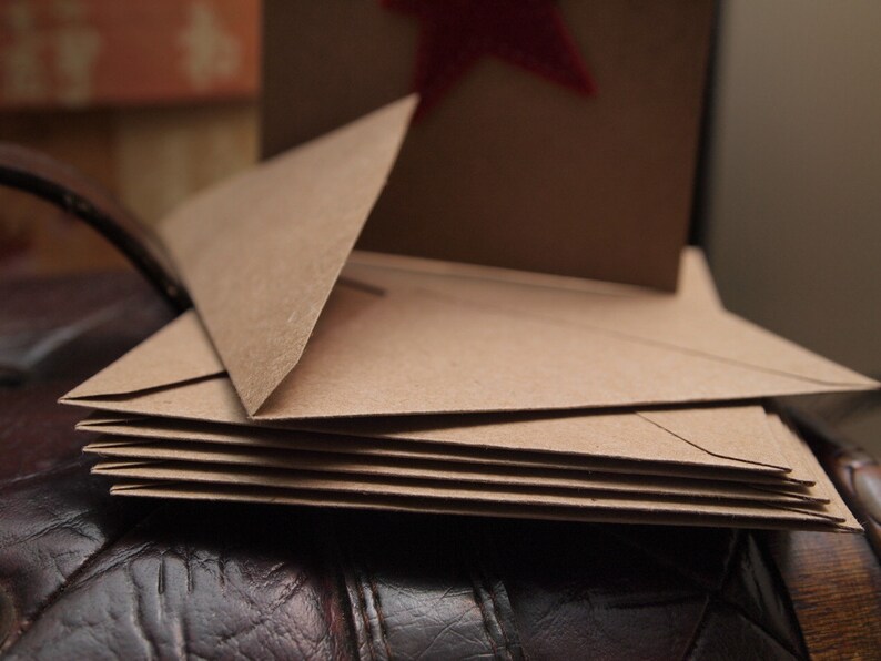 Note Card Star Set (6) - Etsy