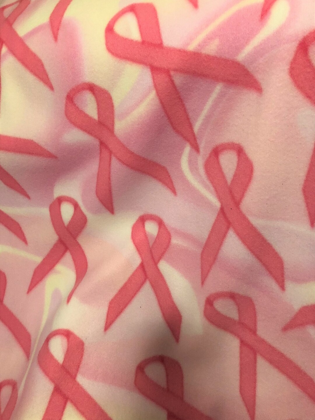 Fabric Fleece Blizzard New Dancing Ribbons 1 Yard X 58" Wide Polyester ...