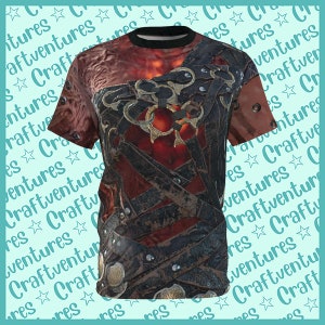 Karlach All Over Print Tee - Baldur's Gate 3 Cosplay T-shirt - Etsy