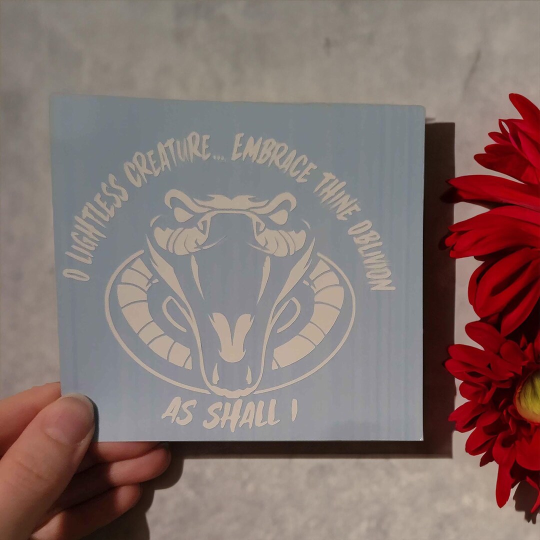 Messmer's Snake Elden Ring Vinyl Decal Sticker Shadow of Erdtree ...