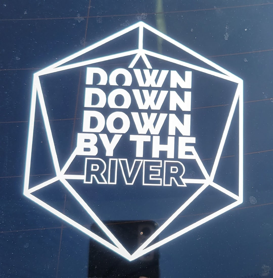 Baldur's Gate 3 Vinyl Decal Down by the River BG3 Astarion Karlach Gale ...