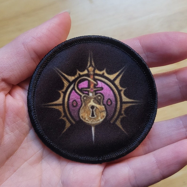 Baldur's Gate 3 Class Icon Patch BG3 Iron on Warlock Patch - Etsy Italia