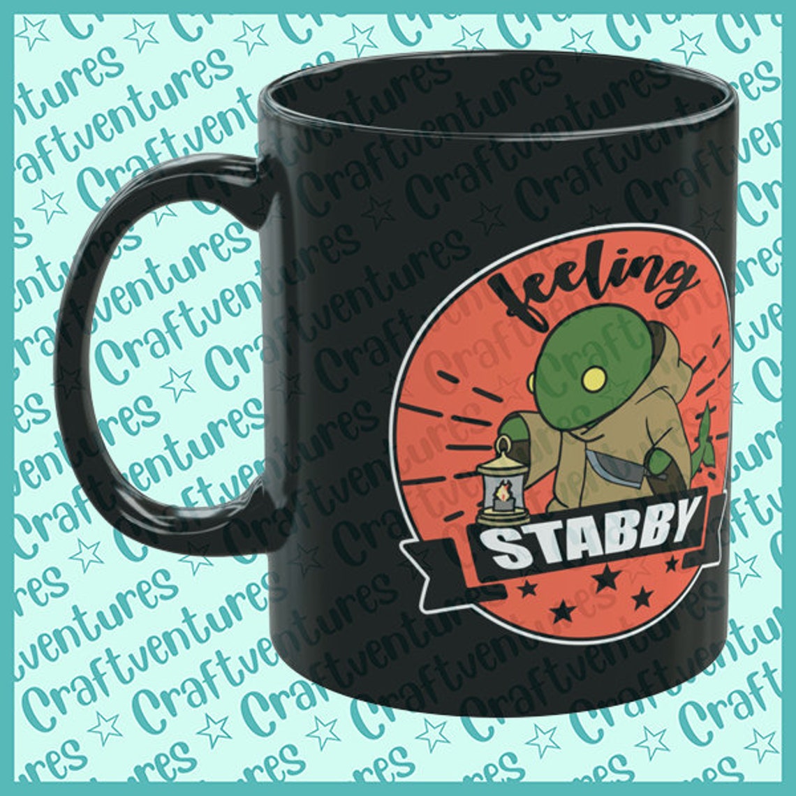 Feeling Stabby Tonberry Coffee Mug - FFXIV Cup Funny Final Fantasy ...