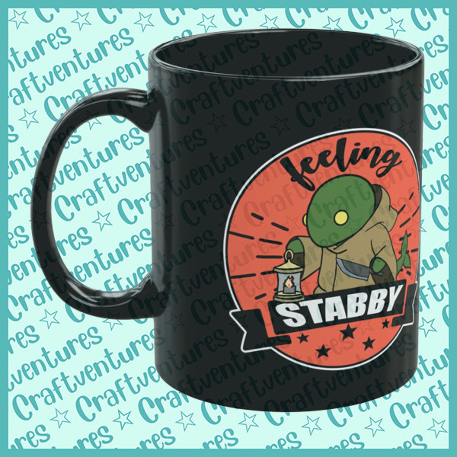 Feeling Stabby Tonberry Coffee Mug - FFXIV Cup Funny Final Fantasy ...