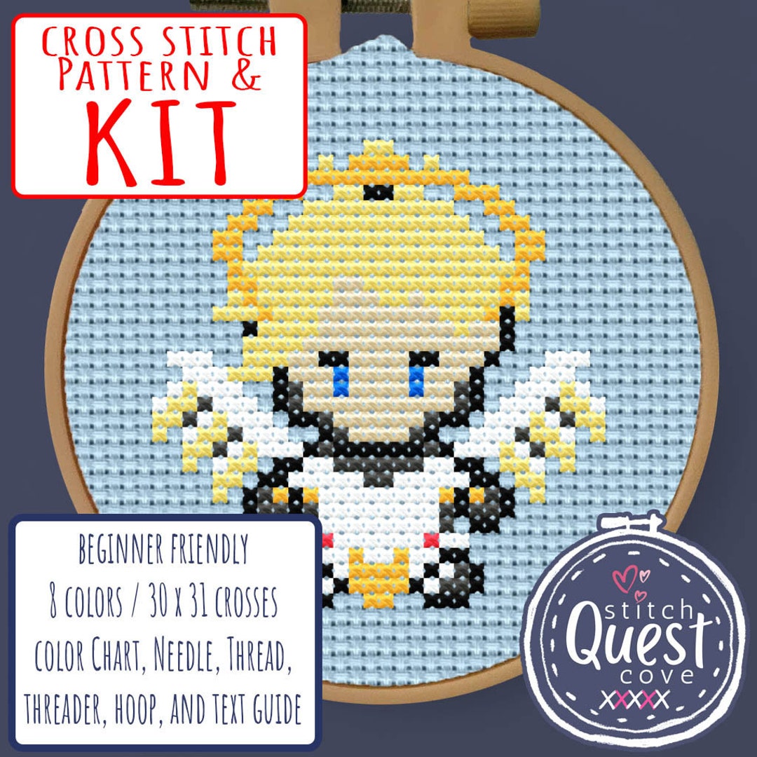 OW Mercy Cross Stitch Kit - Pattern Instructions Materials Supplies 8 ...
