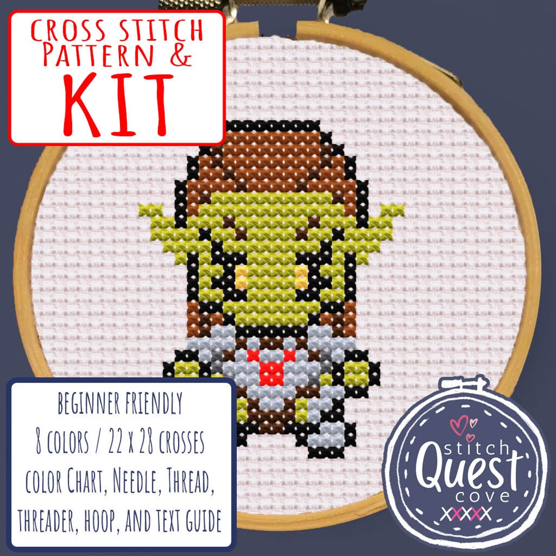 Lae'zel Cross Stitch Kit – Baldurs Gate 3, Beginner Friendly - Etsy