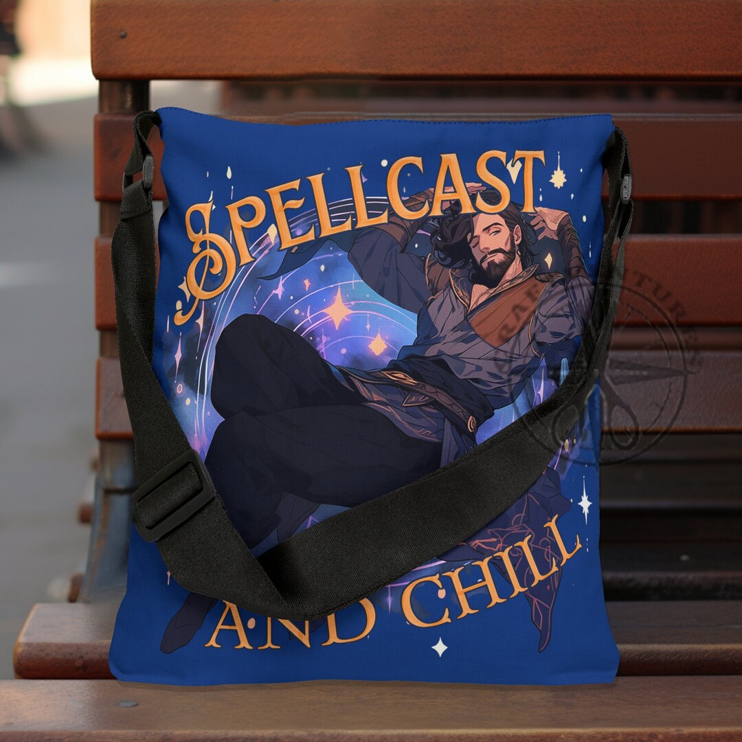 Gale Spellcast and Chill Tote Bag Baldurs Gate 3 Thirst Trap Shirt DND ...
