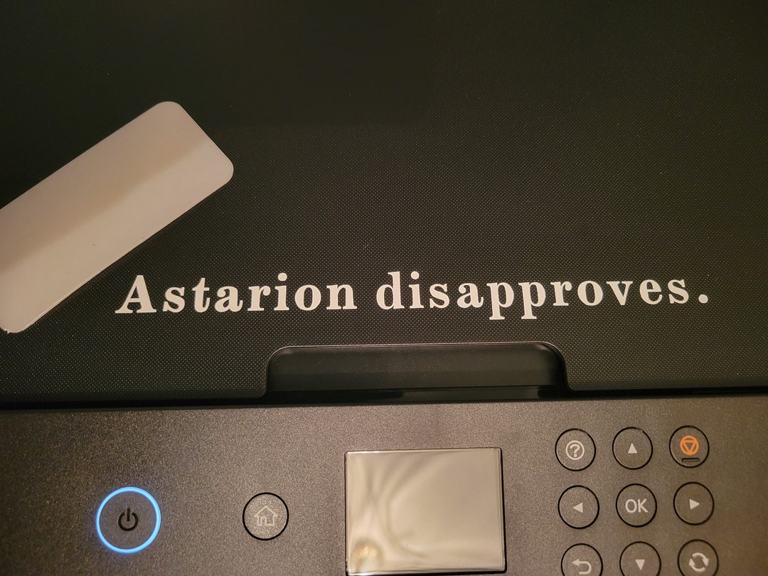 Small Baldur's Gate 3 Vinyl Decal Companion Approves or Disapproves BG3 ...