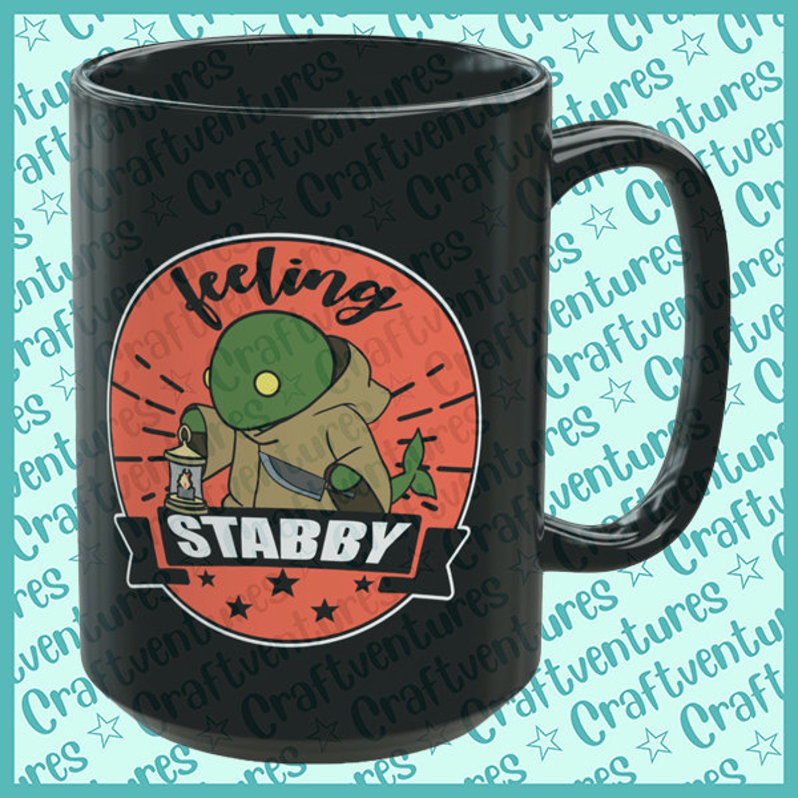Feeling Stabby Tonberry Coffee Mug - FFXIV Cup Funny Final Fantasy ...
