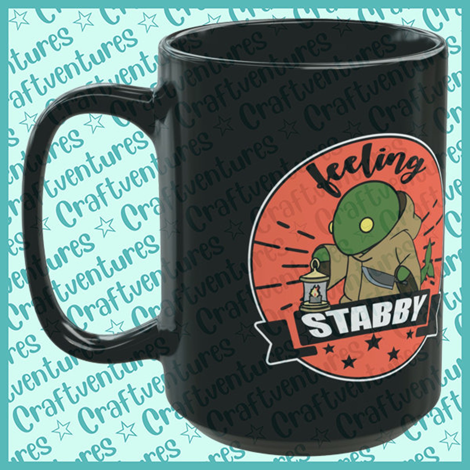Feeling Stabby Tonberry Coffee Mug - FFXIV Cup Funny Final Fantasy ...