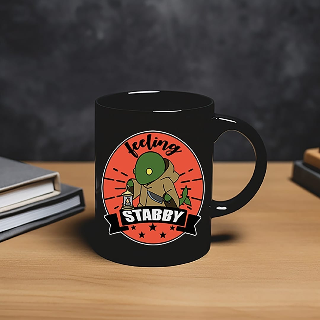 Feeling Stabby Tonberry Coffee Mug - FFXIV Cup Funny Final Fantasy ...