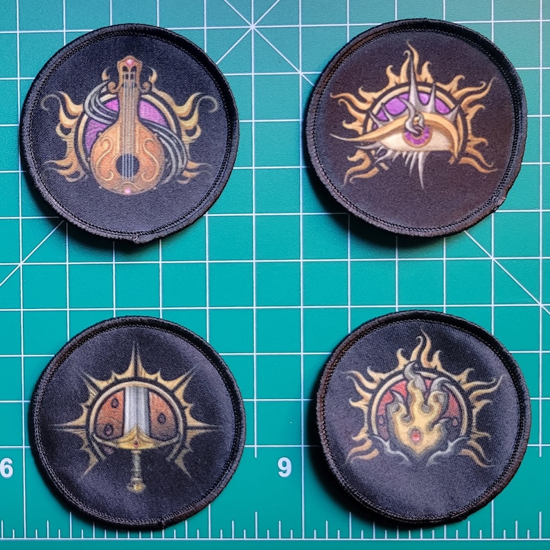 Baldur's Gate 3 Class Icon Patch BG3 Iron on Warlock Patch - Etsy Italia