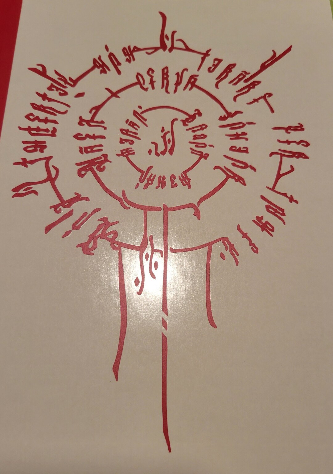 Astarion Scar Baldur's Gate 3 Vinyl Decal Astarion's Scar Back Markings ...