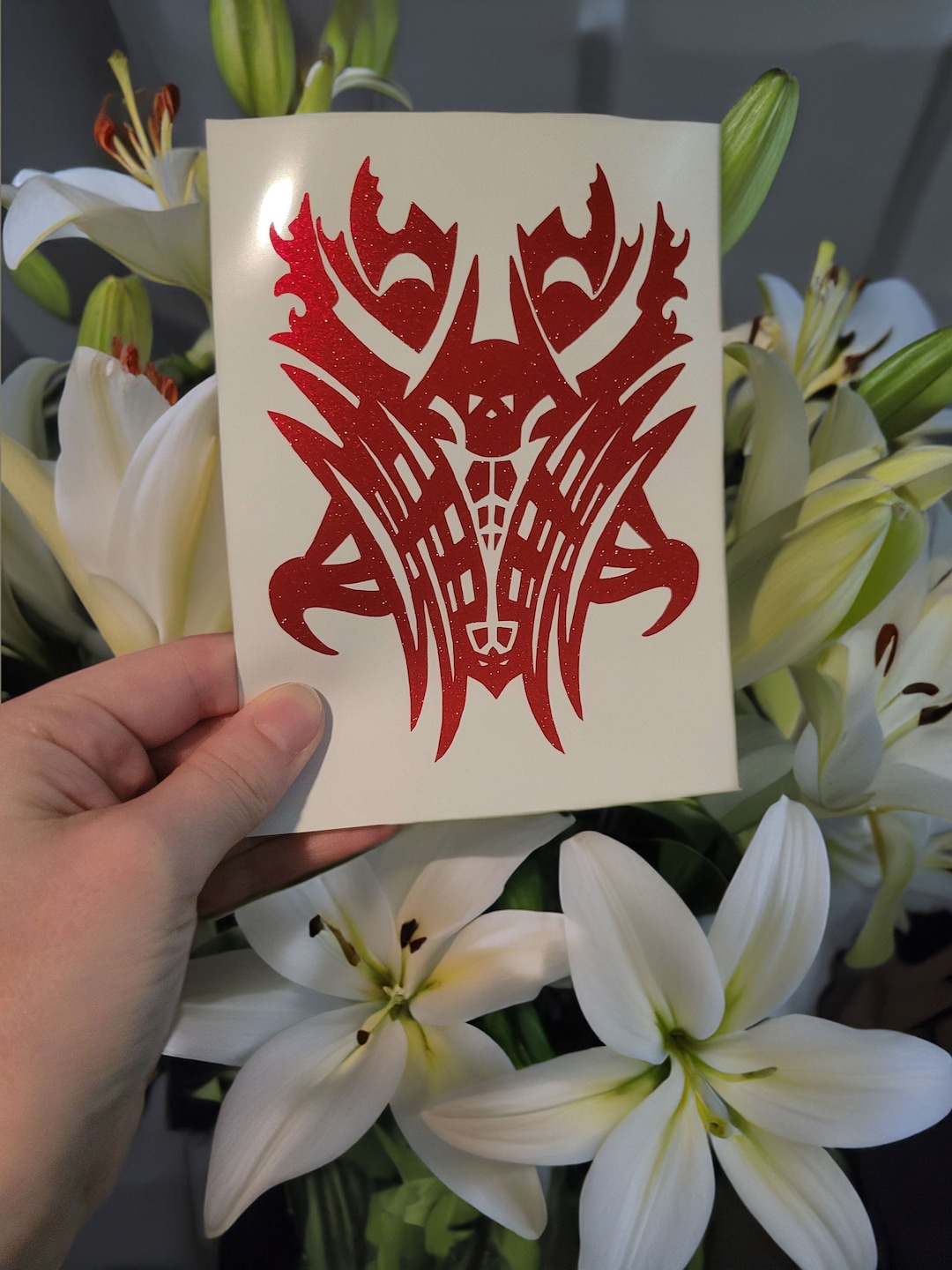 Emet-selch Ascian Vinyl Decal Sticker FFXIV Window PC PS5 Console ...