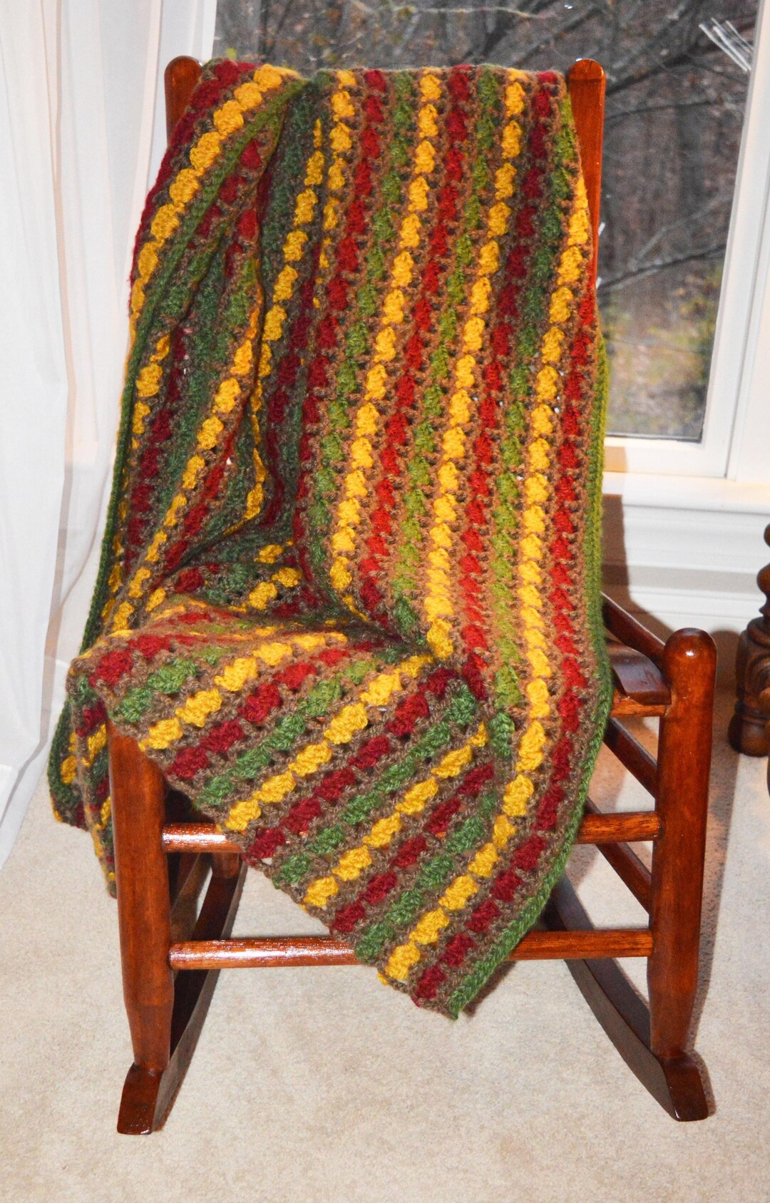 Warm and Inviting Handmade Blanket - Etsy