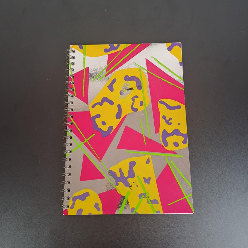 Vintage Early 90s School Planner Notebook - Etsy