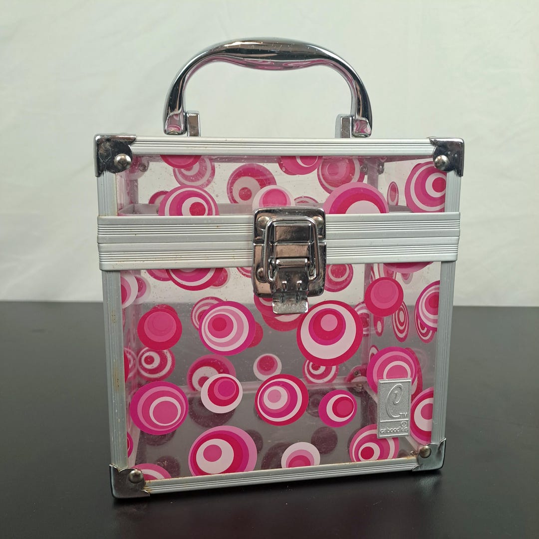 Vintage Y2K Pink & Clear Caboodles Makeup Case - Etsy
