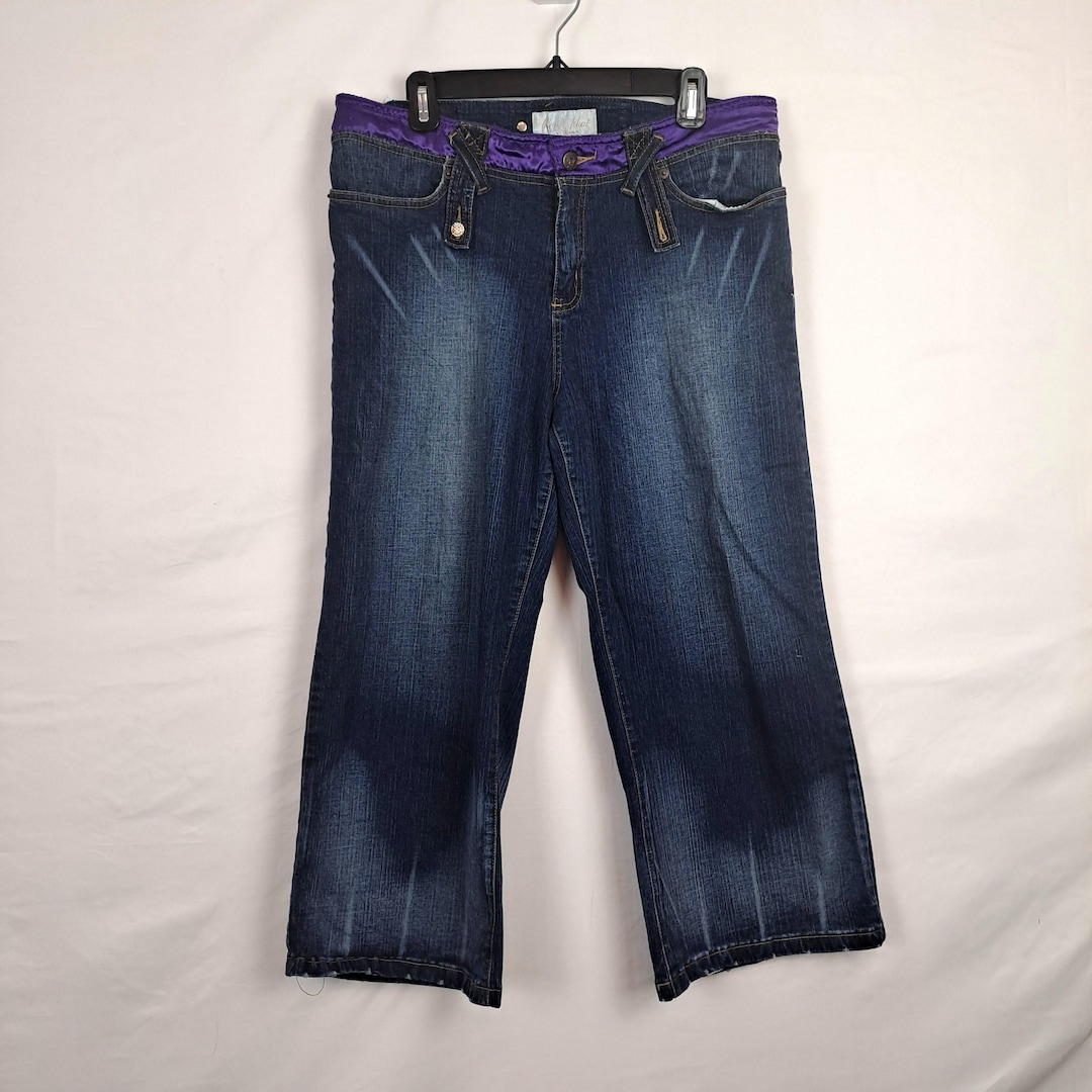 Vintage Y2K Low Rise Baby Phat Capris, Size Large - Etsy